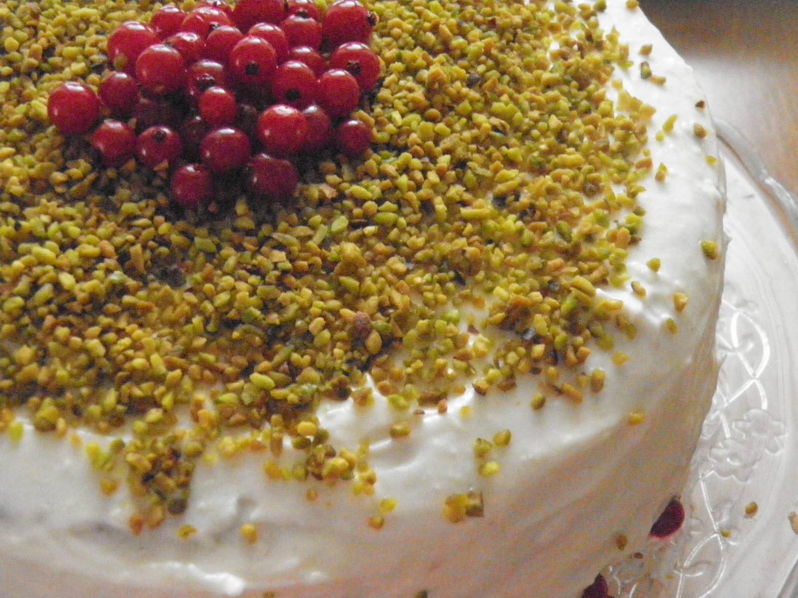 jOy Of baking evOlutiOn: Pistachio Cranberry Torte