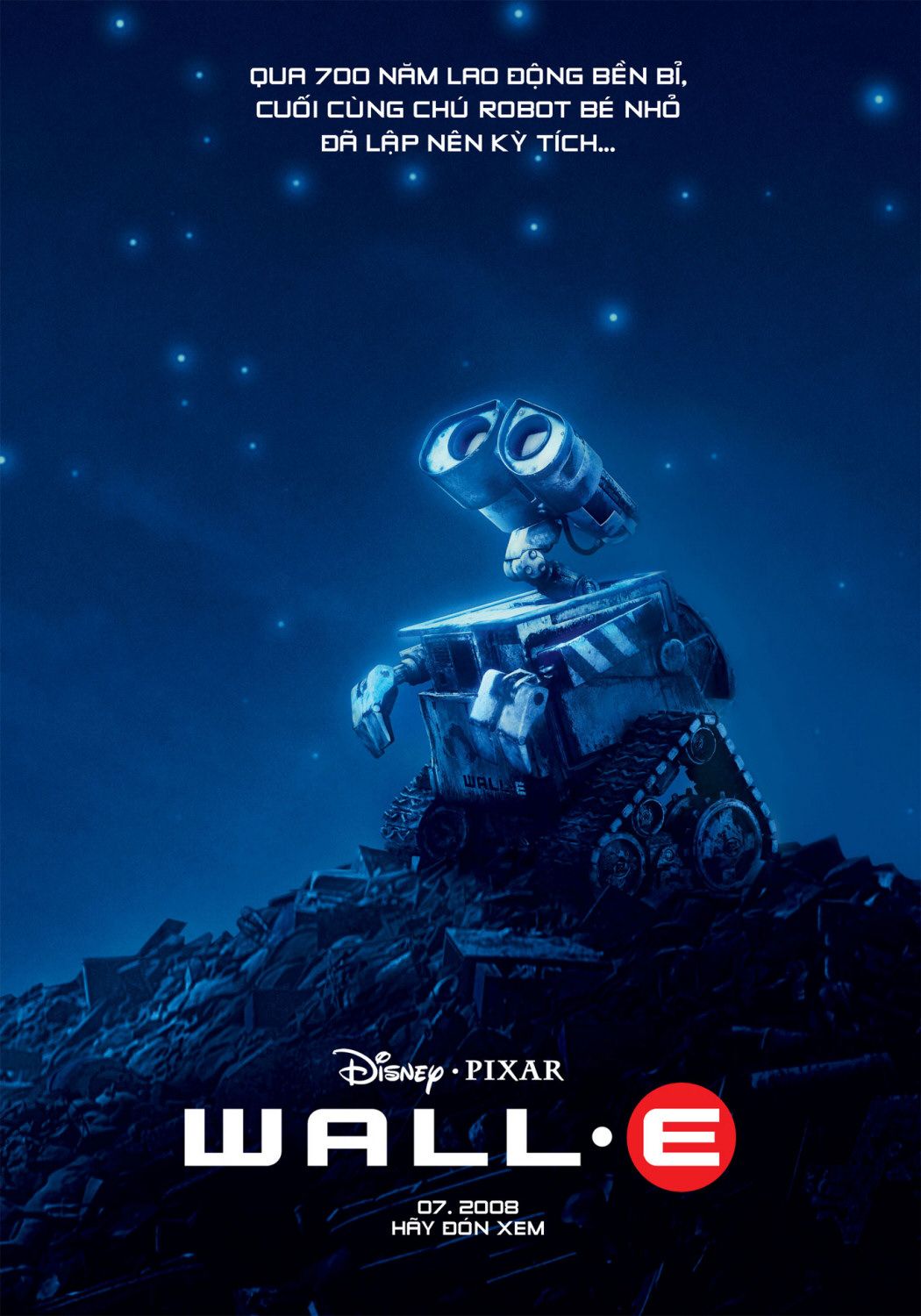 The Geeky Nerfherder: Movie Poster Art: Wall-E (2008)