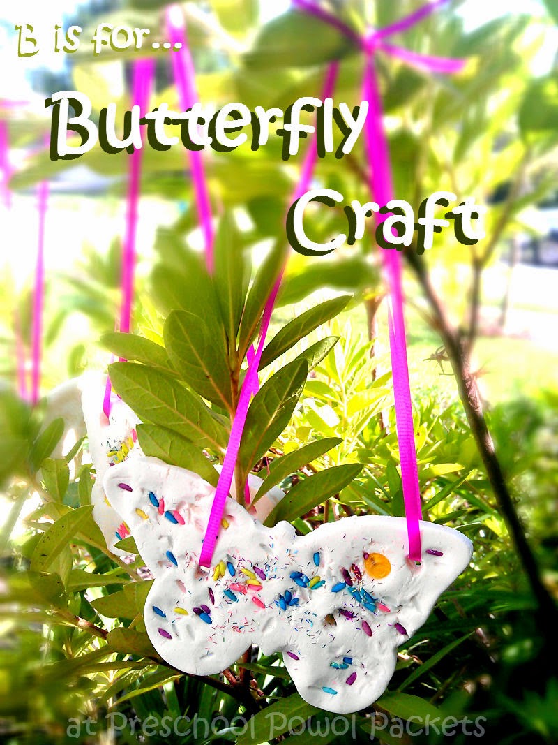 B is for Butterfly Craft | Preschool Powol Packets