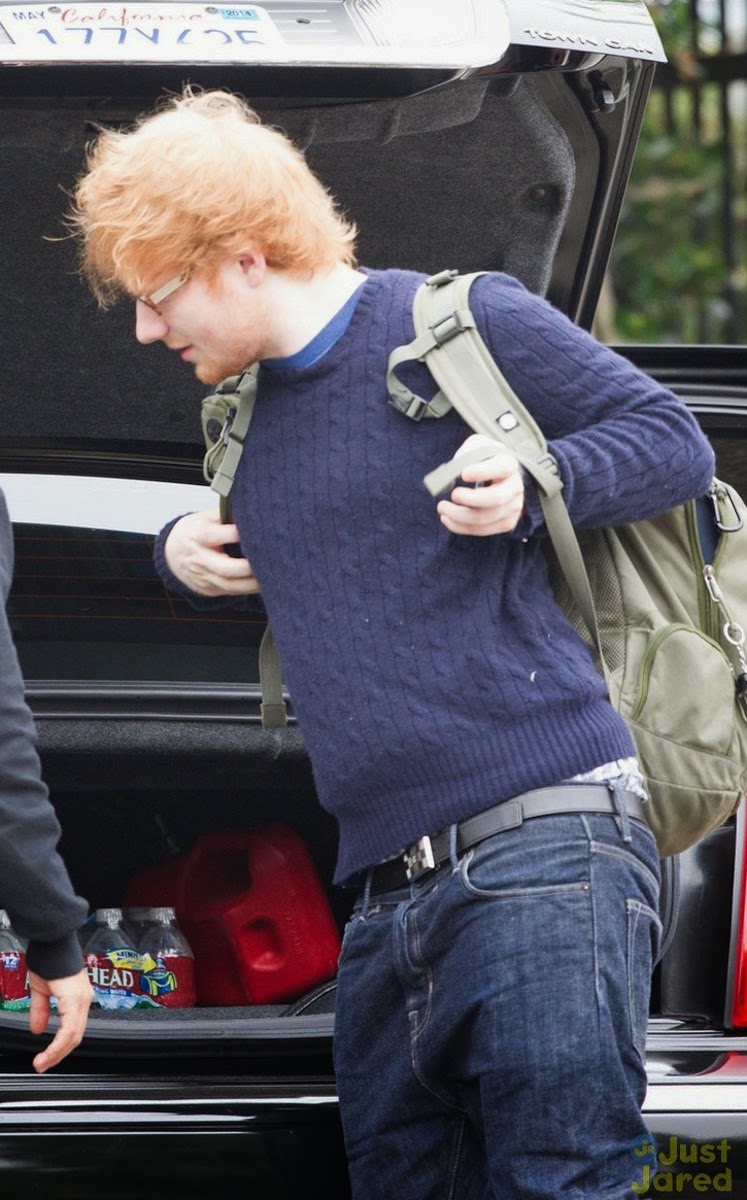Celeb Saggers: Glimpses of Ed Sheeran's Sag