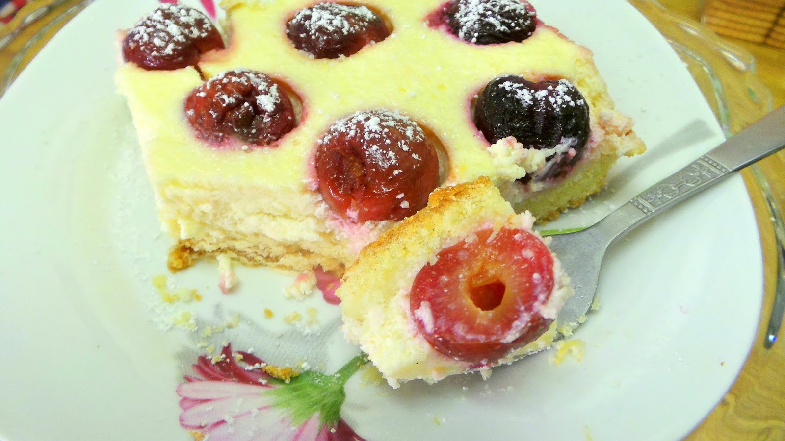 Lilian's Baking Inspiration: Kirsch-Quark-Blechkuchen