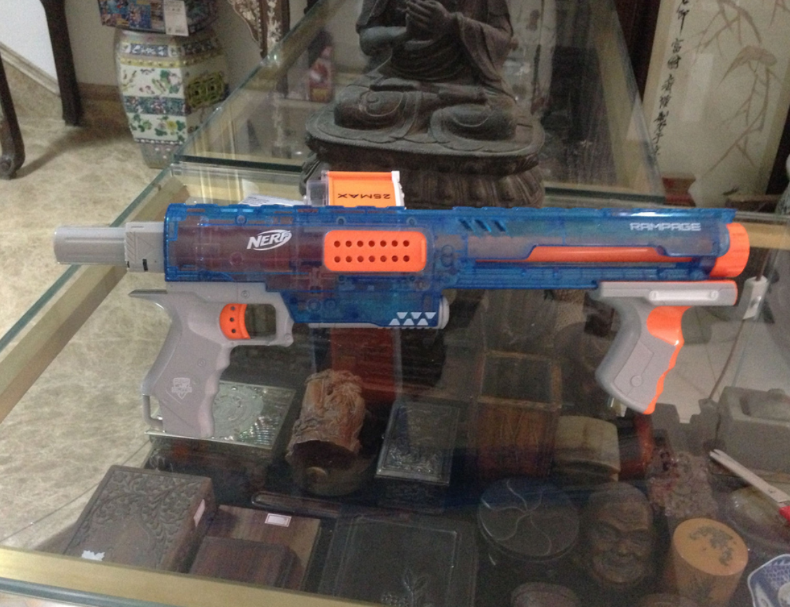 Urban Taggers.: Nerf Sonic Ice Elite Rampage: Baidu