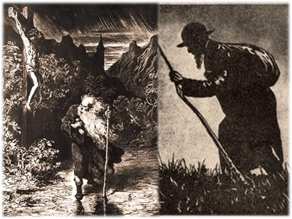 LA ANTIGUA LEYENDA DEL JUDÍO ERRANTE ~ ORACIONES Y LEYENDAS PIADOSAS