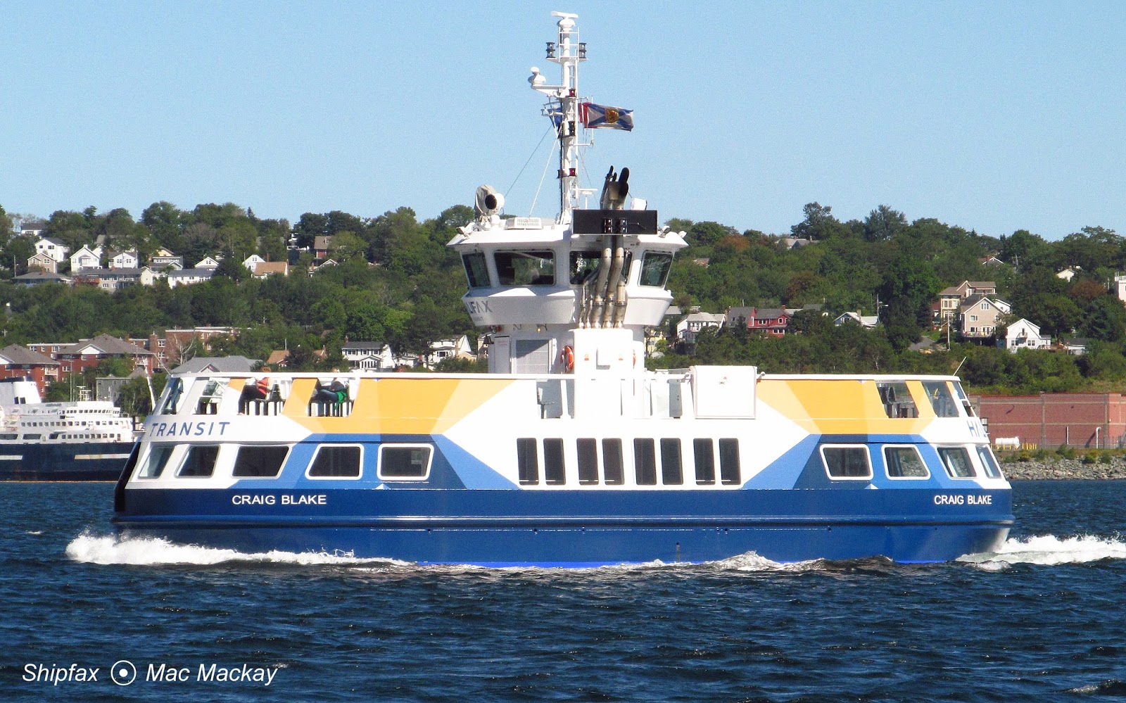 Shipfax: Oversight corrected - Craig Blake