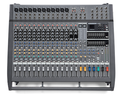 S4000 MIXER C/POWER 16 CANALES SAMSON | SONIDOPRO LATAM
