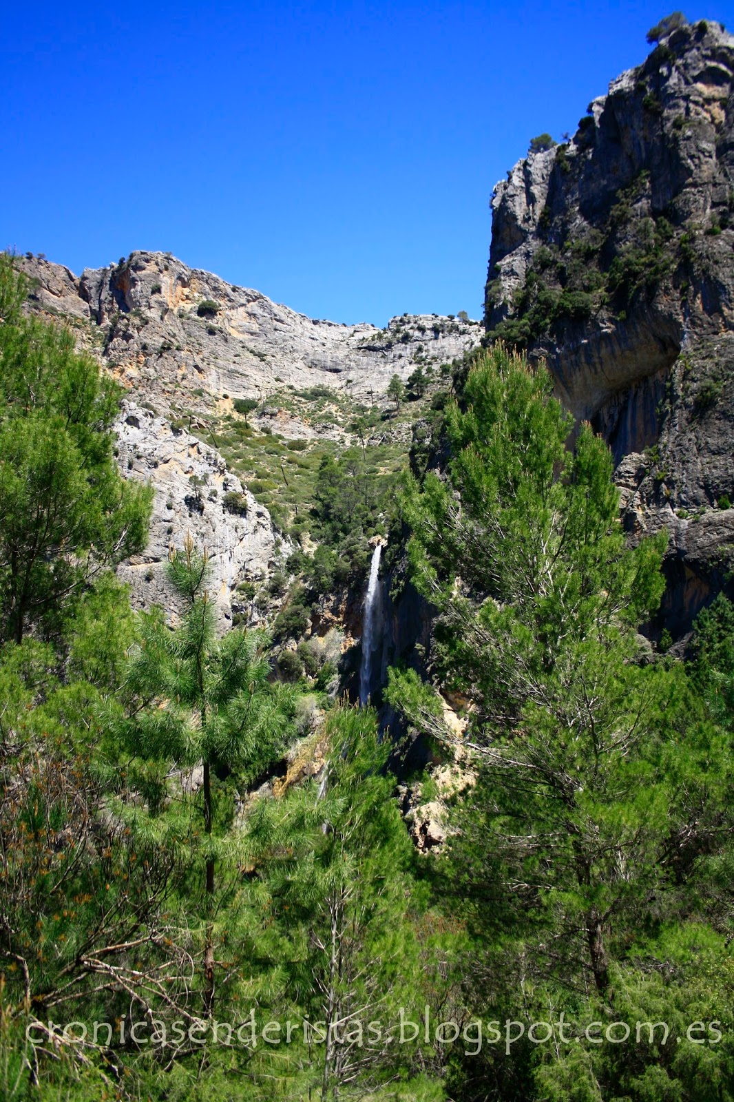 Crónicas Senderistas: Cascada de la Osera.Cascada mas alta de Andalucía.