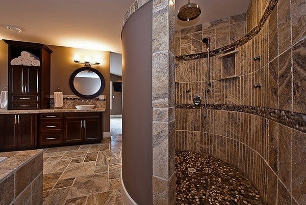 Bathroom Vanities blog: Are Oversized Walk-In Showers the New Black?