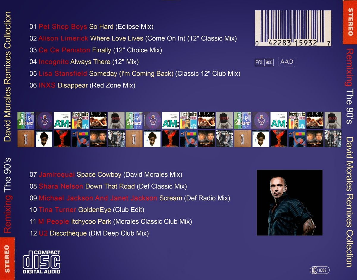 RETRO DISCO HI-NRG: Remixing The 90's - David Morales Remixes ...