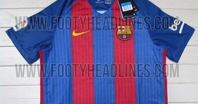 Soccer777: Soccer777.org---Barcelona 16-17 Home Kit
