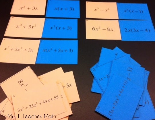 Factoring Practice! | Mrs. E Teaches Math