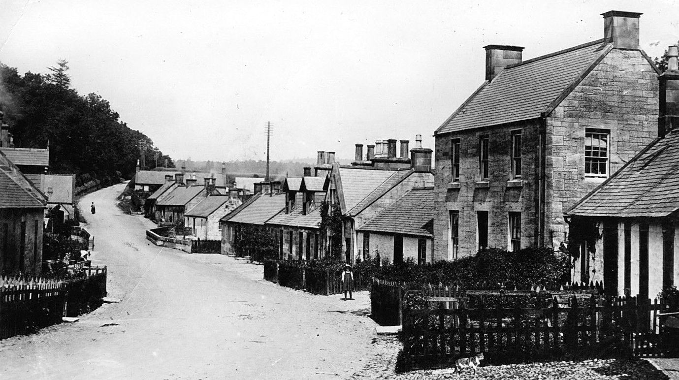 Tour Scotland: Old Photographs Carronbridge Scotland