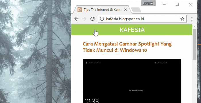Cara Membuat Shortcut Website Di Desktop