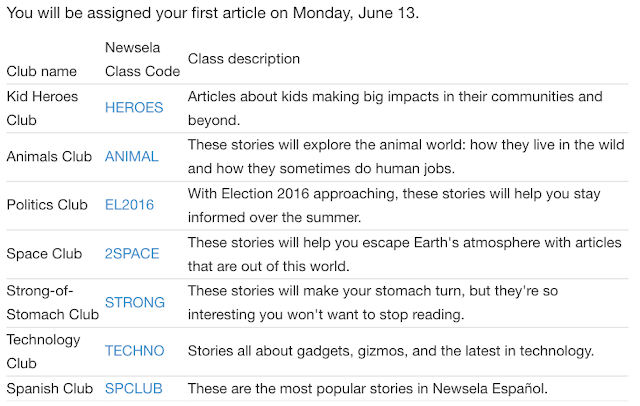 Summer Literacy through NEWSELA Summer Literacy through NEWSELA