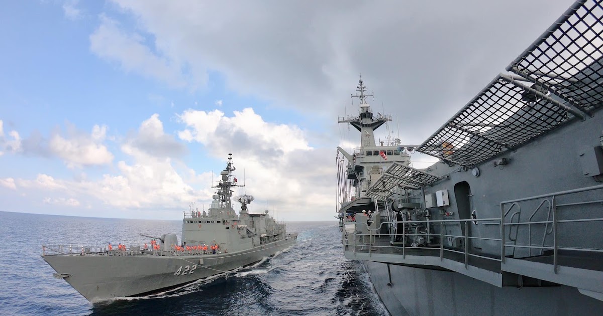 THAIDEFENSE-NEWS: ภาพเรือรบแห่งราชนาวีไทย ในระหว่างการเดินทางไปฝึกผสม ...