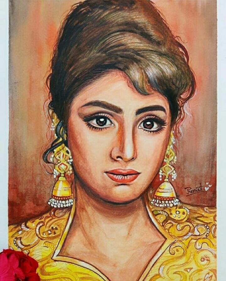 Sridevi: Sridevi fan art