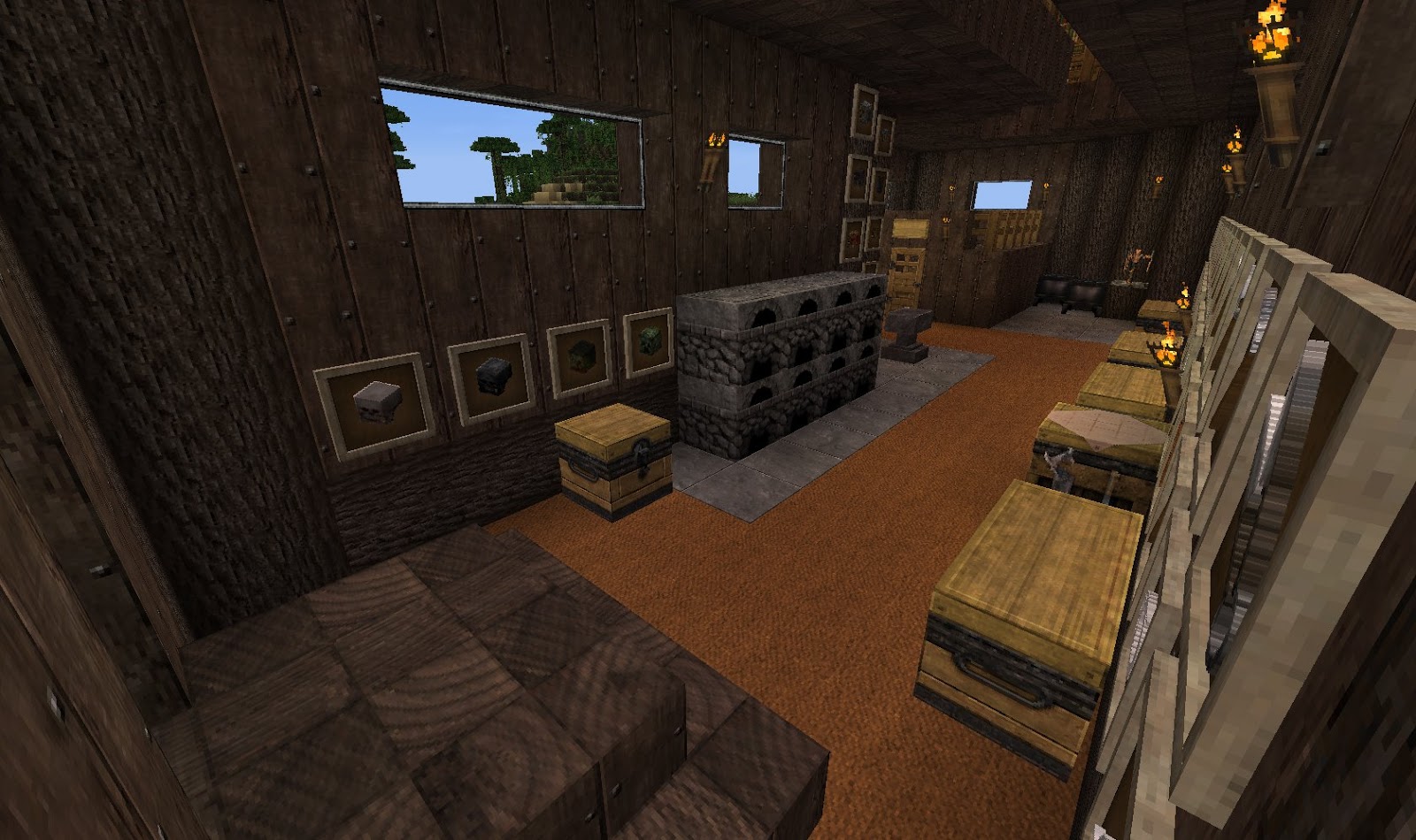 JD's Gaming Blog: Minecraft Creations: The Hunter's Hall