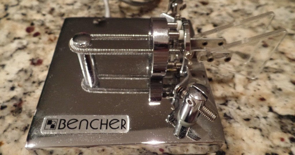 VA3AGV.com Andre Vanier Toronto – HAM Radio | Amateur Radio: BENCHER BY-2, Chrome Base, Iambic ...