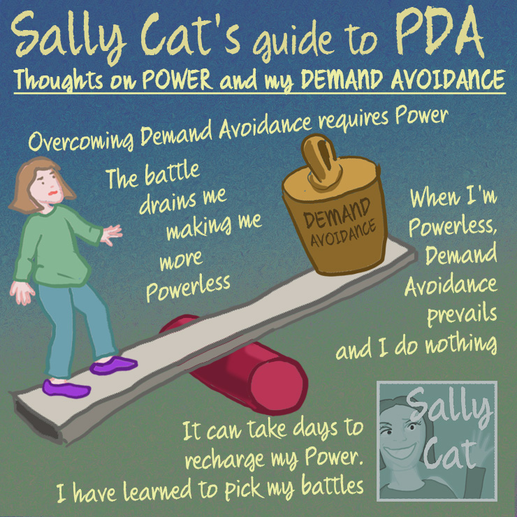 Sally Cat PDA: Memes About Demand Avoidance