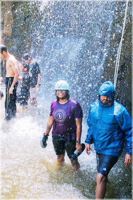 Field Clicks: Waterfall Rapelling at Diksal, Bhivpuri....