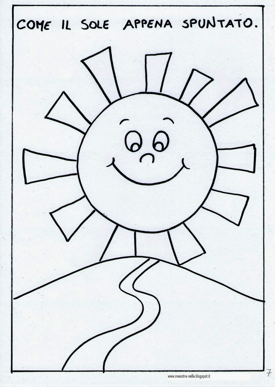 maestra Nella: il colore GIALLO