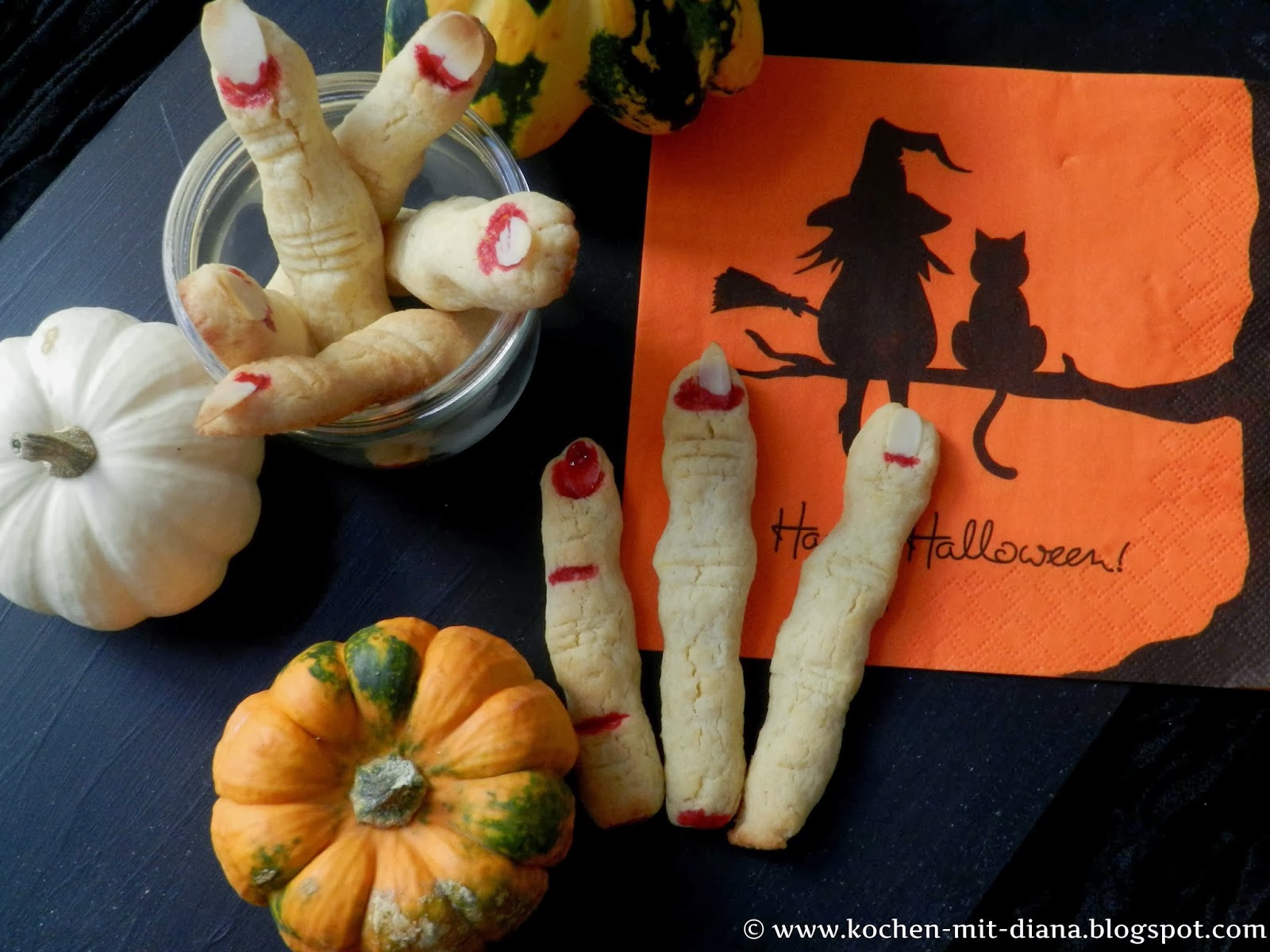 Creepy fingers - Cooking with Diana