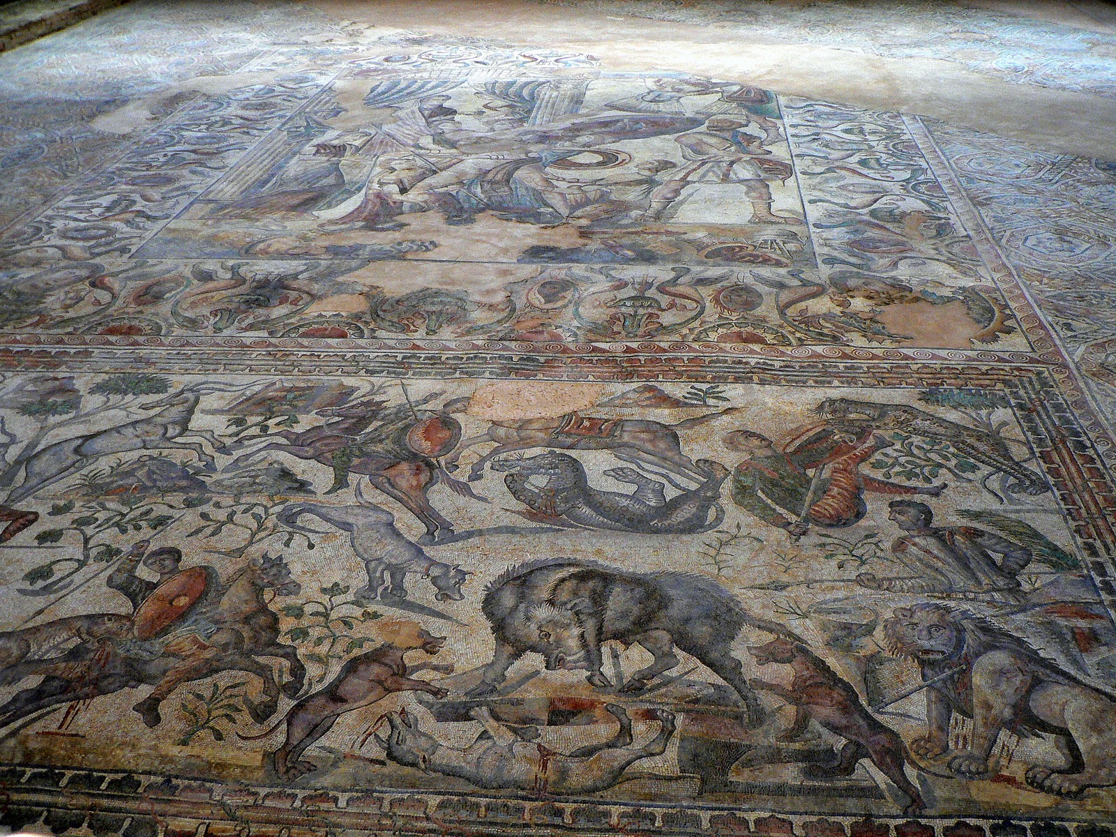 vivir el arte: La villa romana de La Olmeda