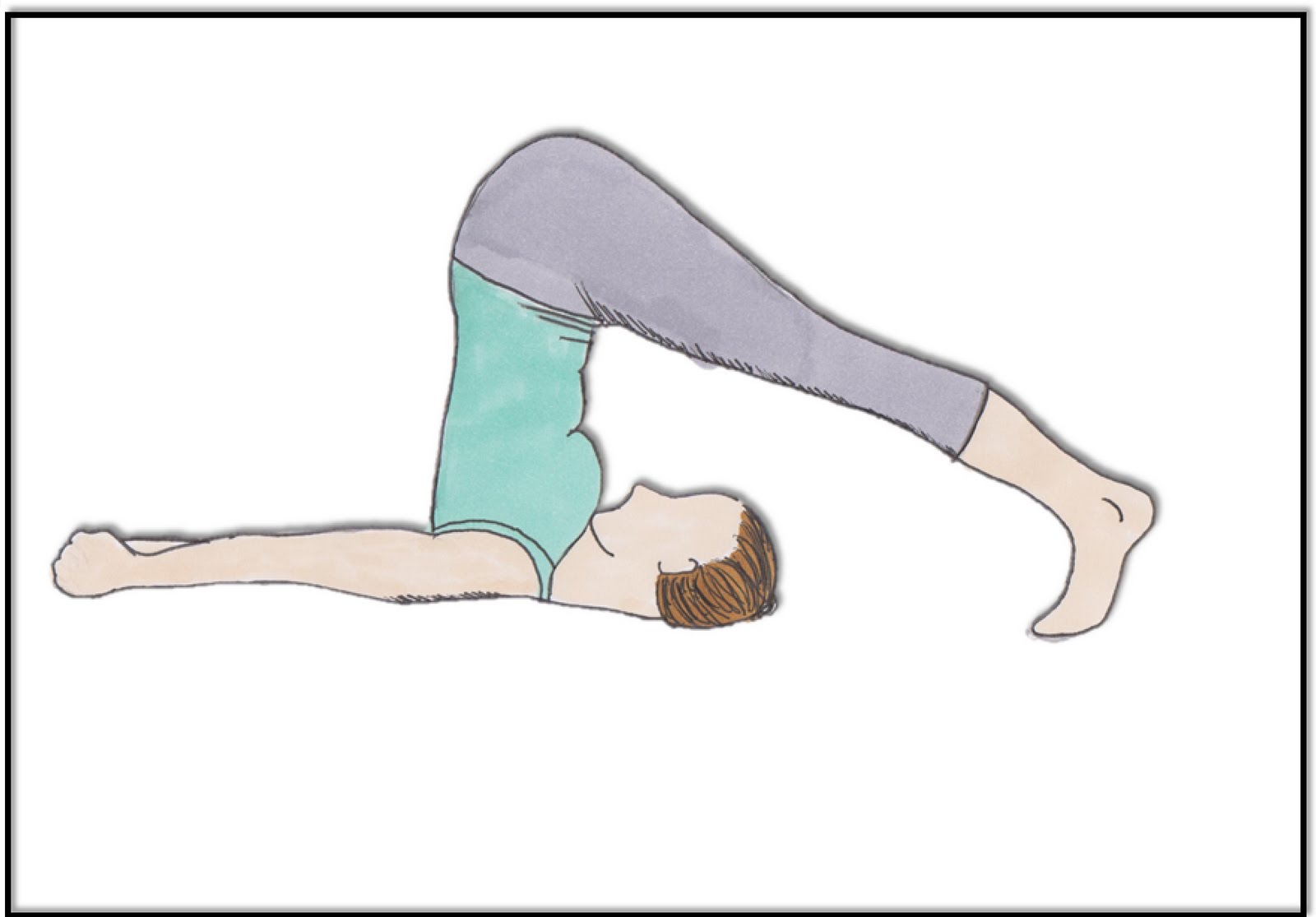 The Bending Enthusiast: Hala-asana/Plow Pose