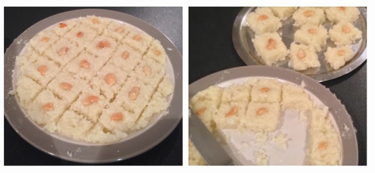 COCONUT BURFI / THENGAI MITTAI