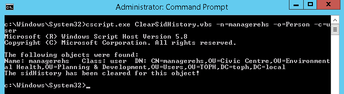 How to Remove SID History from Active Directory Object ~ ApkFedo