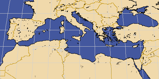 The physical map of Spain: The Continental Waters