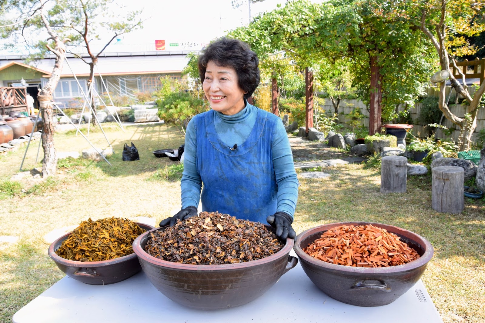 Hanji filming Part 3 ....... Natural dyeing of Hanji