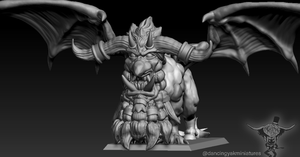 10mm Wargaming: Great Taurus from Dancing Yak Miniatures