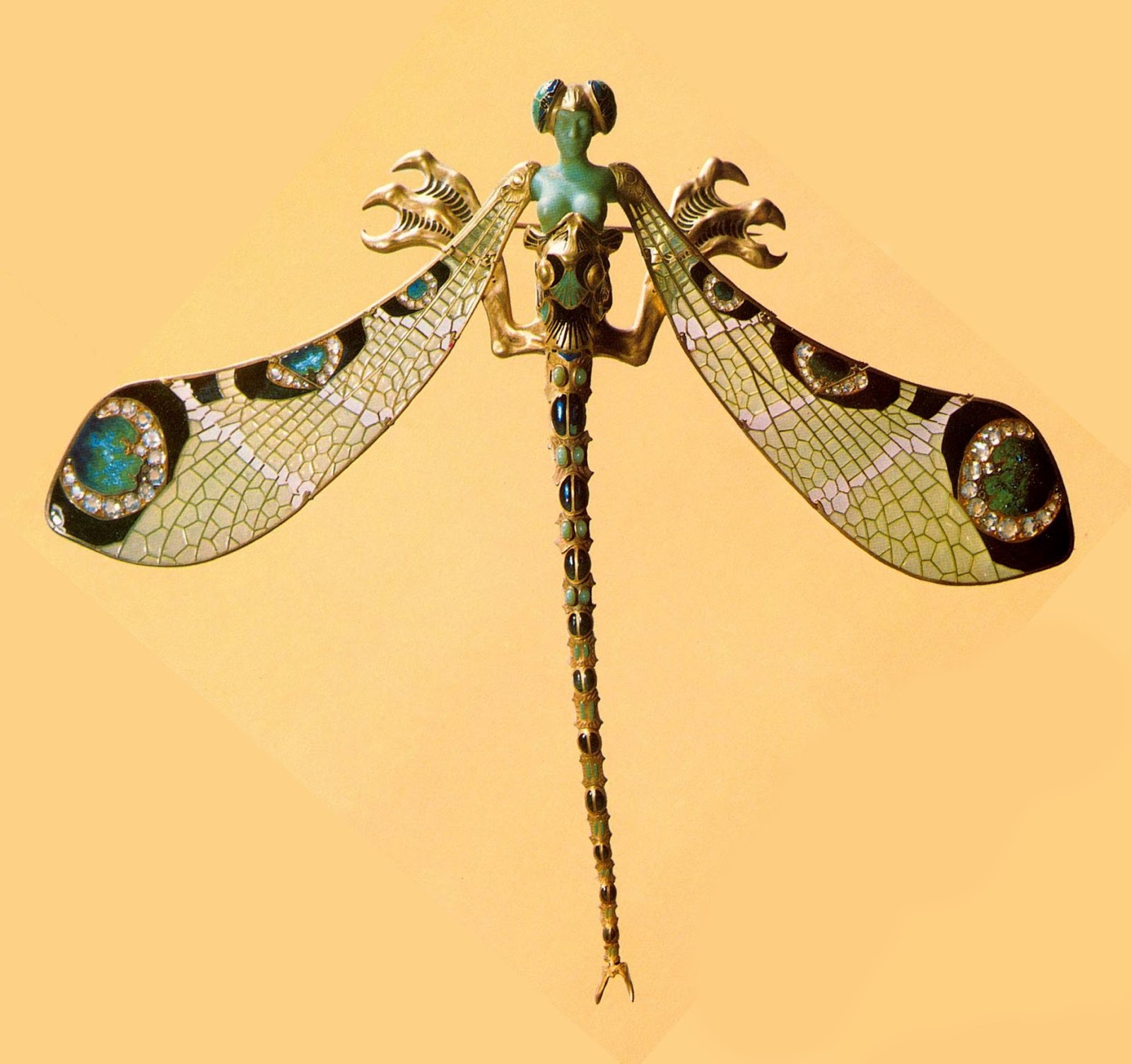 Libelinha de René Lalique - Museu Gulbenkian