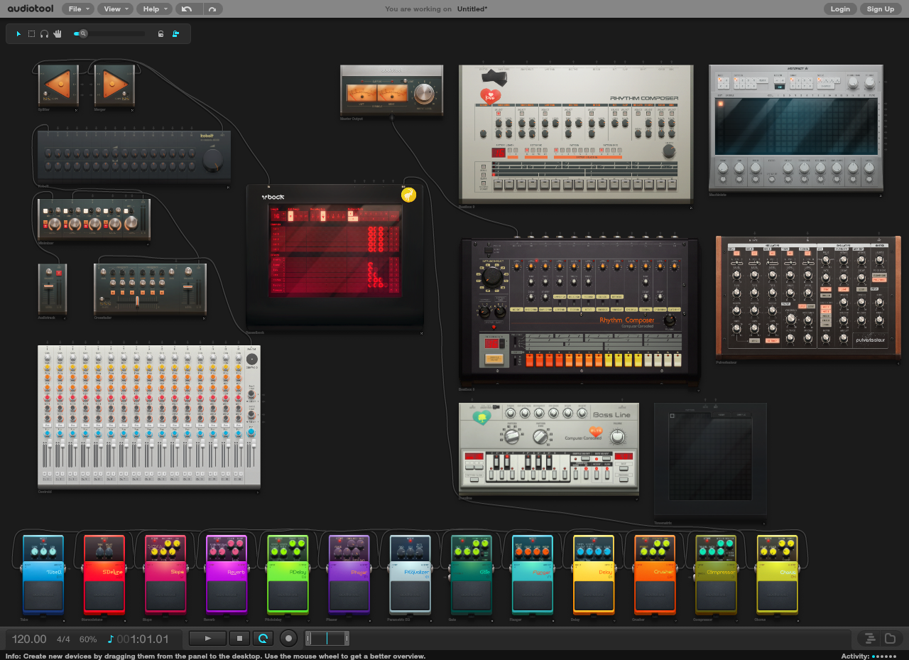 Storie di muldee: Audiotools - Software musicale online