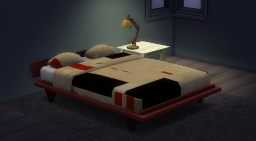 Sims 4 CC's - The Best: City Living Futon bed frame by Simsalabimmeke