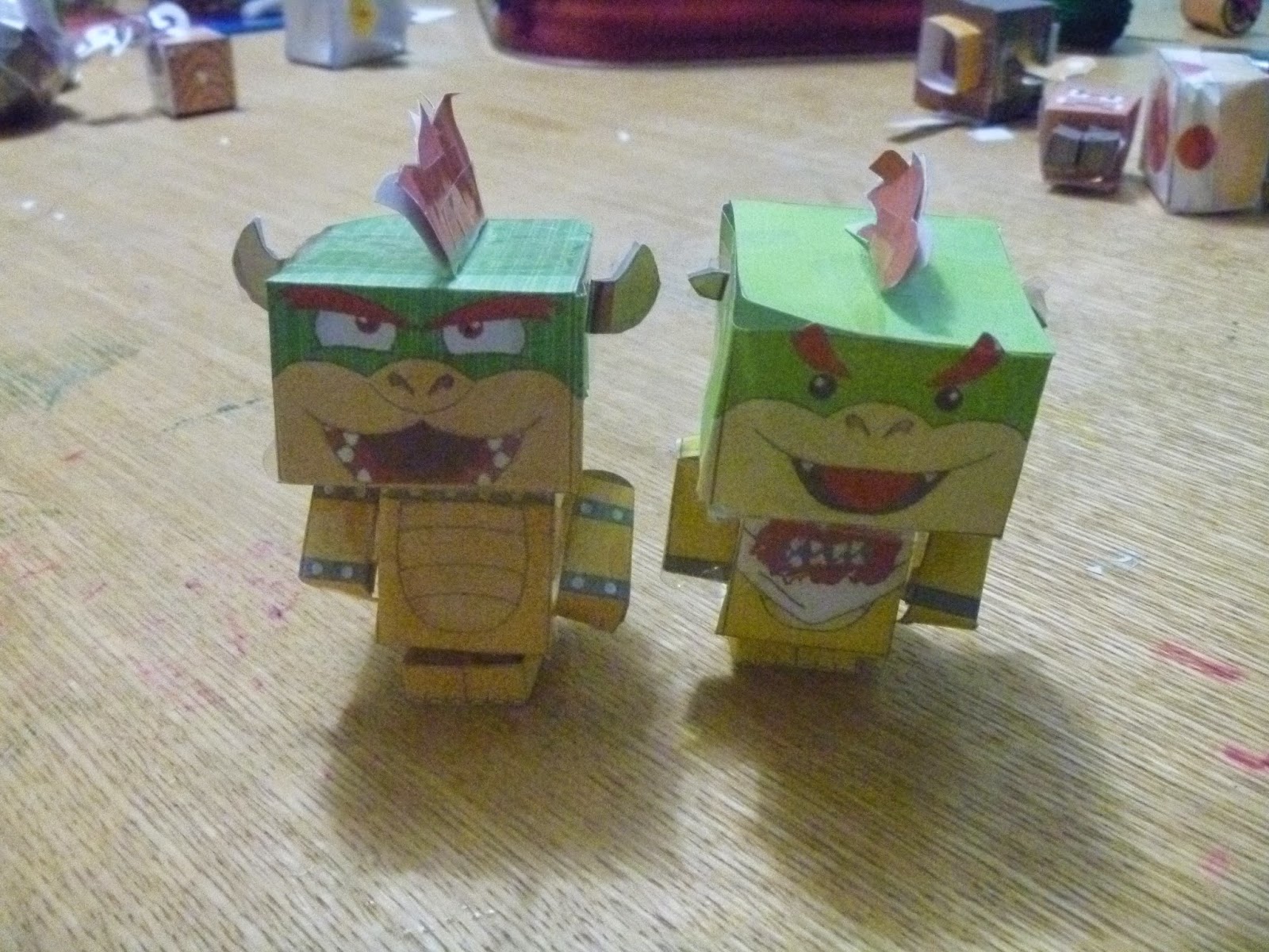 tinker.tailor.solder.pi: 15) Papercraft Bowser, Toad, Chain Chomp, Bob ...