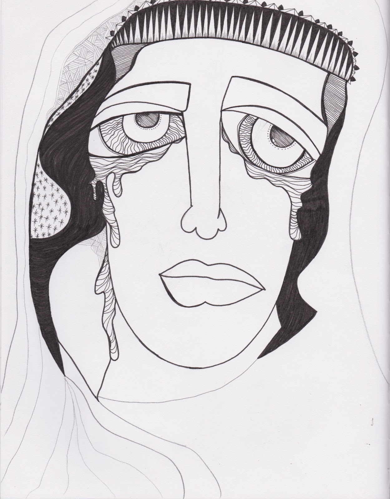 myriad ways: Sketches, drawings...