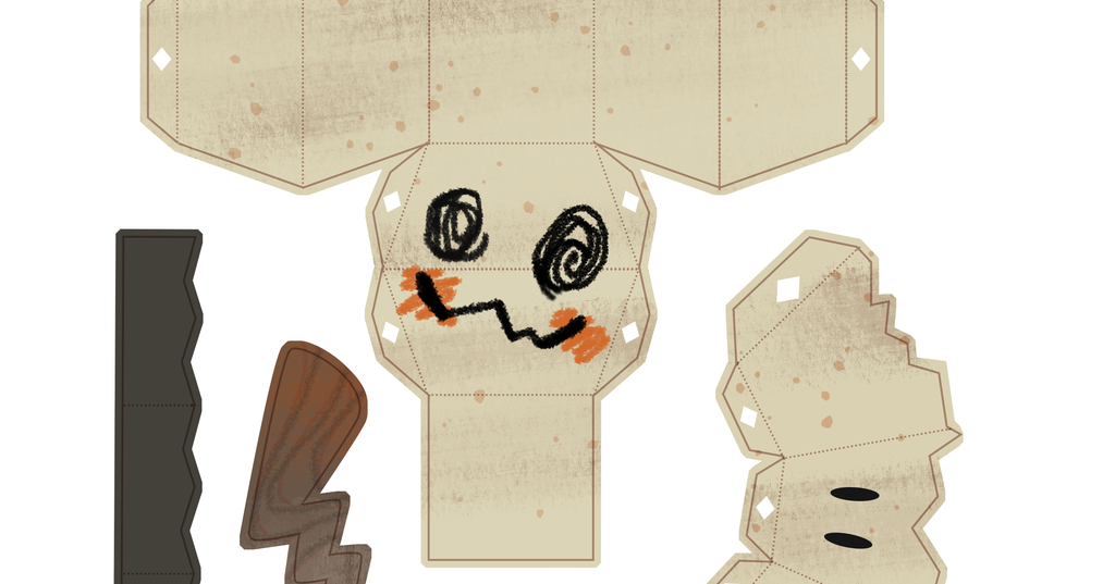 PaperCraft Otakus: Mimikyu Papercraft