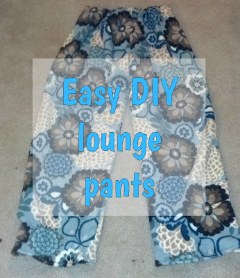 Fix Lovely: Easy DIY lounge pants