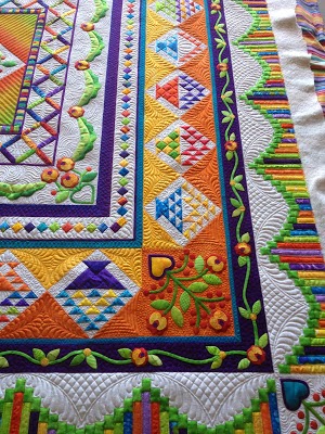 Selvage Blog: Lisa Sipes Longarm Quilting!