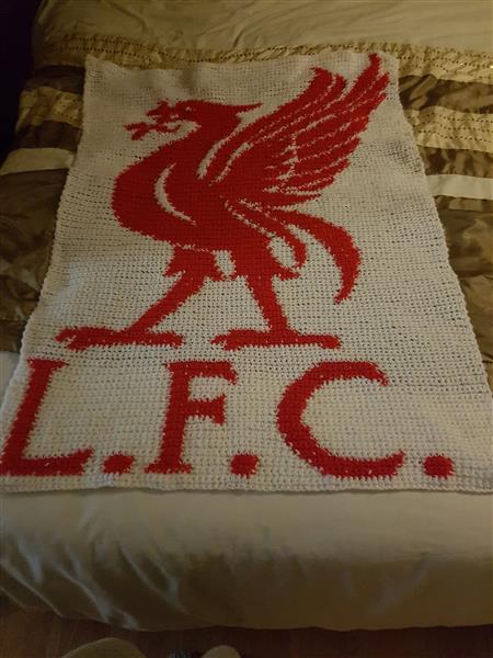EASY PATTERNS: Liverpool FC cross-stitch pattern