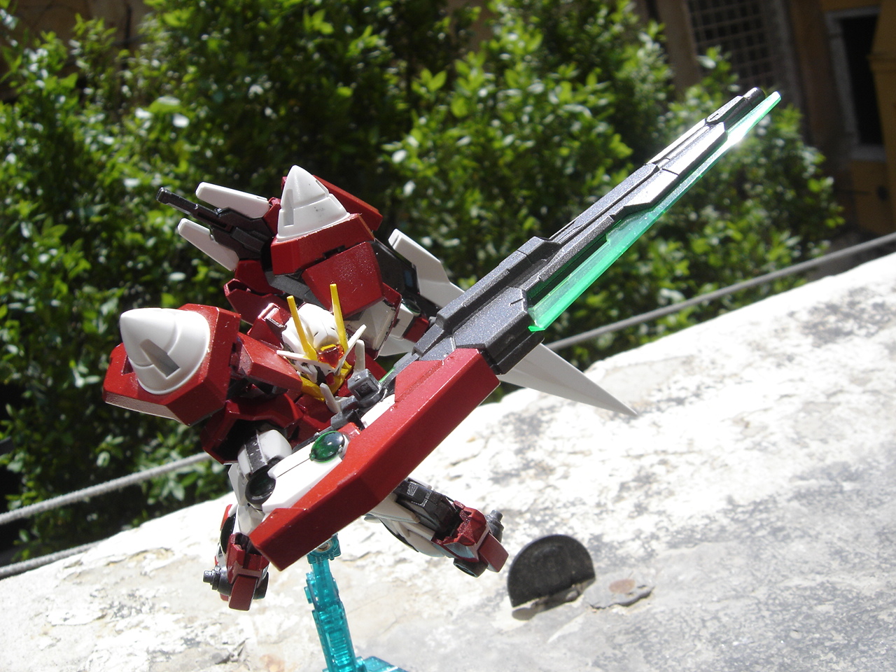 Lightning Ace's gundams: 00 gundam 7 sword/G HG 1/144 part 2