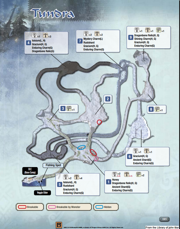 Monster Hunter 3 Ultimate GUIA: Zonas / Mapas