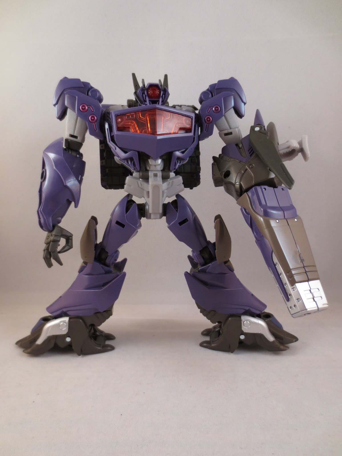 Transformers Prime Shockwave Face
