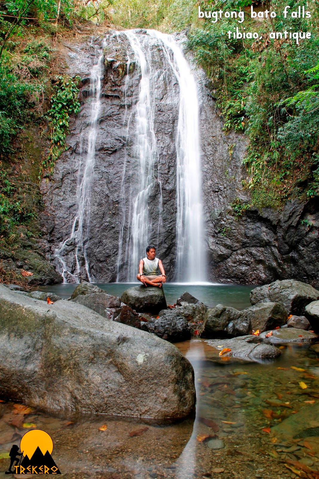TREKERO: A SHORT HIKE TO BUGTONG BATO FALLS IN TIBIAO, ANTIQUE