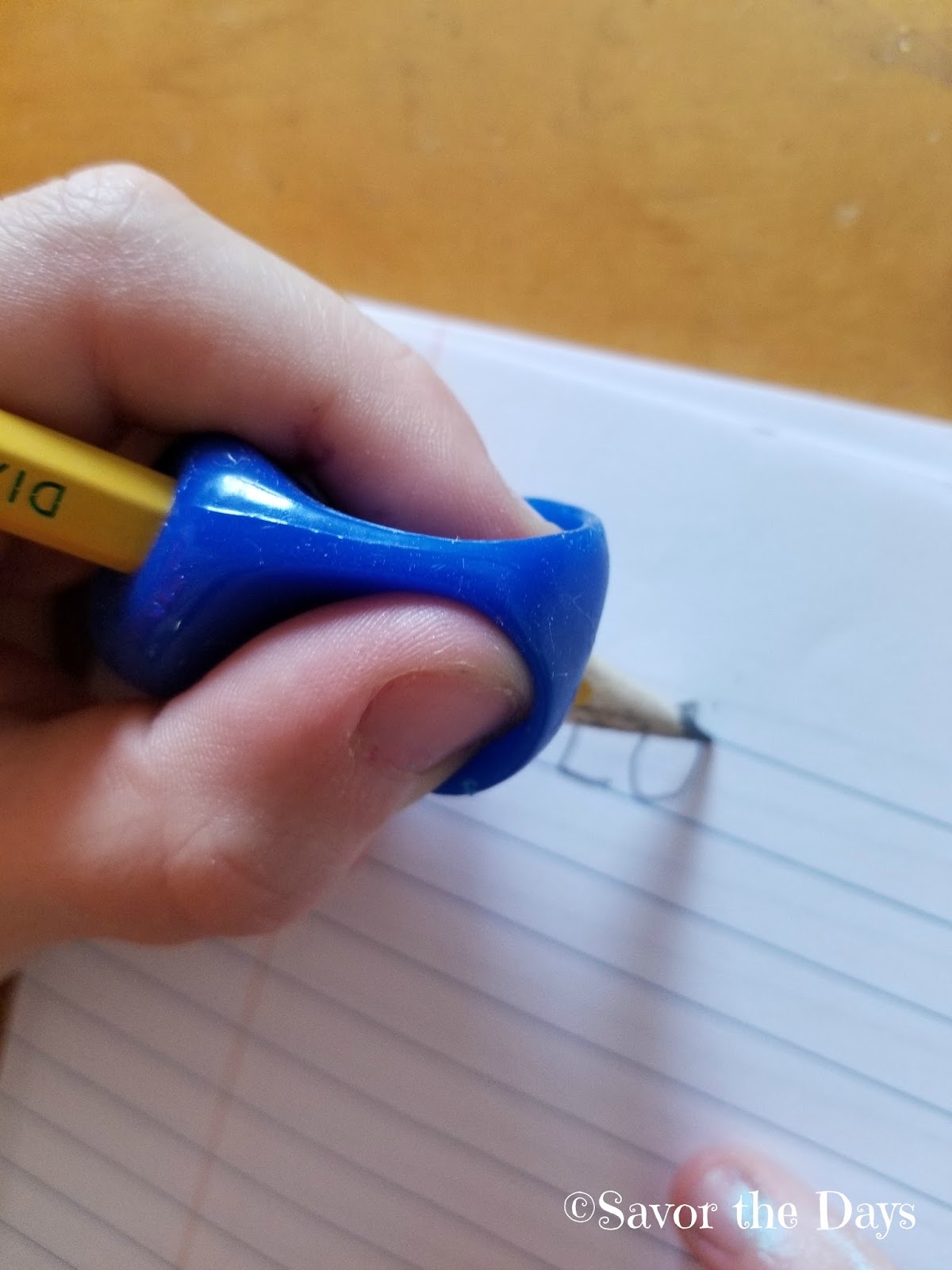 Savor The Days: The Pencil Grip and Ultra Safe Safety Scissors Review