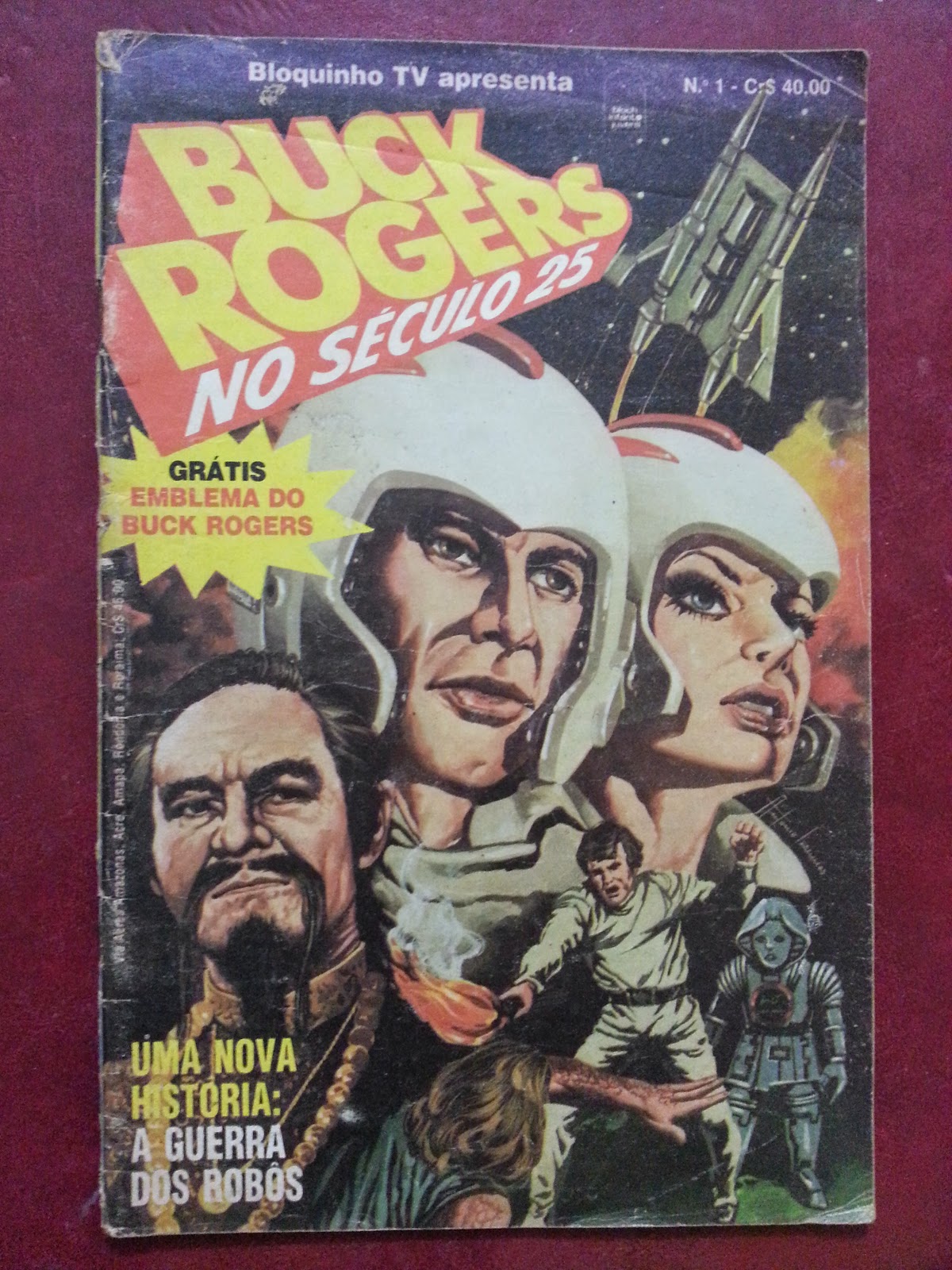 De Olho Na Magia: Buck Rogers no século 25 - duas hqs