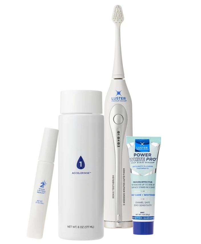 Luster Premium White Pro Sonic Dental Teeth Whitening System Giveaway ...