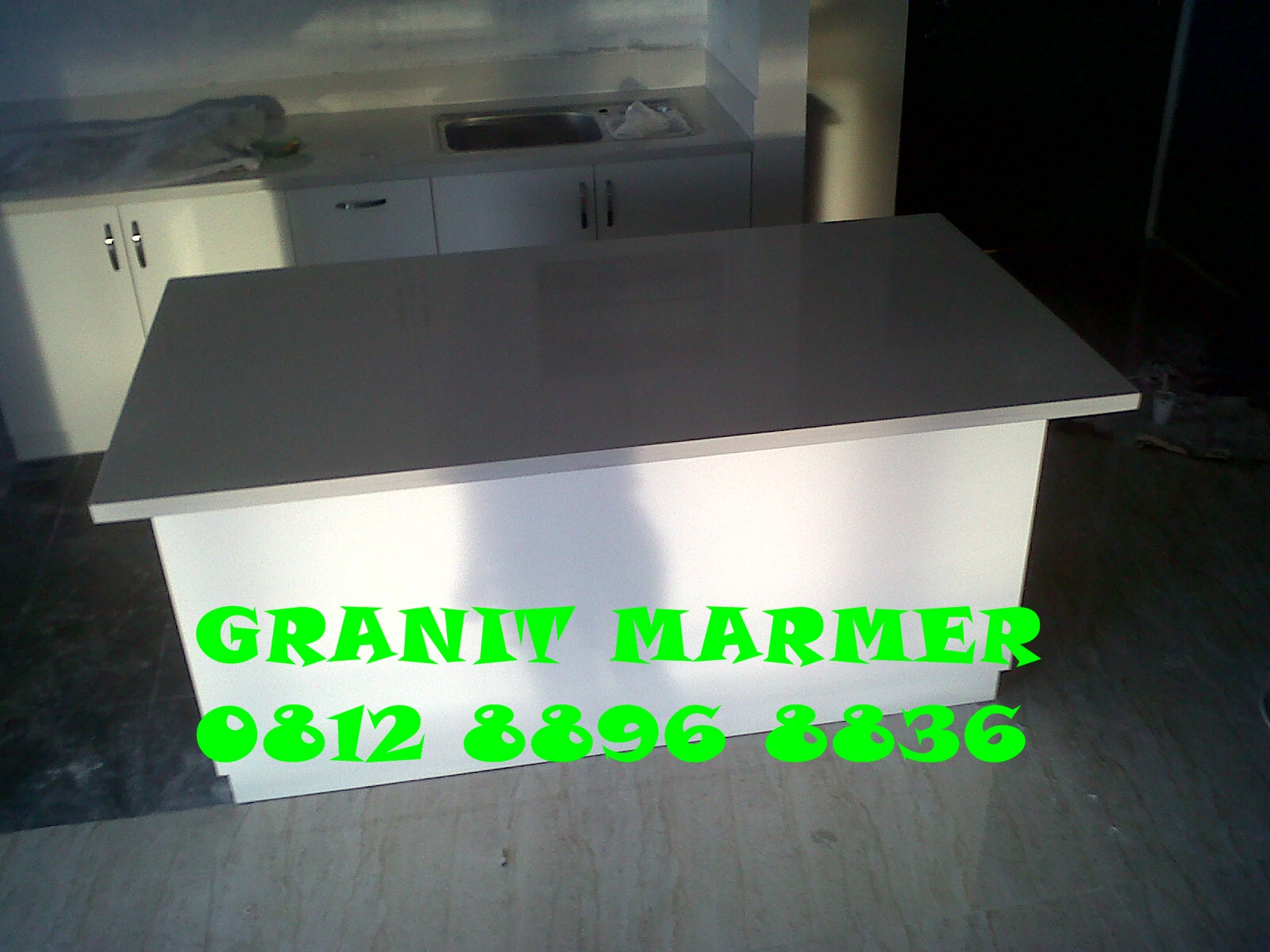 MEJA COUNTER/MINI BAR/CAFE GRANIT MARMER