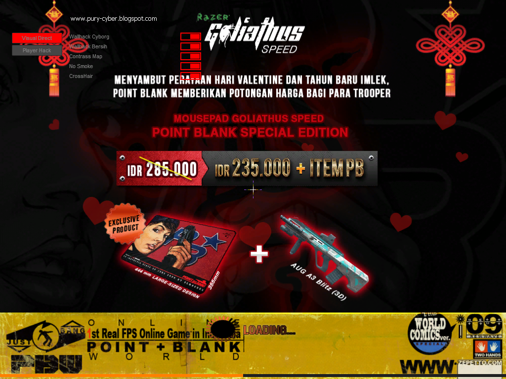 New Fitur VVIP Cheat Point Blank 23, 24, 25 Juni 2015 ( Wallhack ...